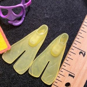 Mattel | Toys | Barbie Vintage Scuba Diving Accessories With Yellow ...